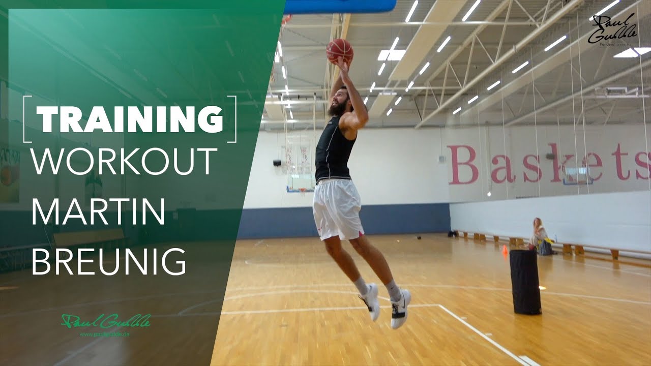 Workout mit Martin Breunig von den Telekom Baskets Bonn