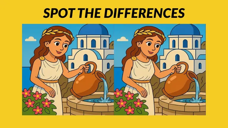 Spot 3 Differences in the Medieval Girl Pictures in 29 Seconds!