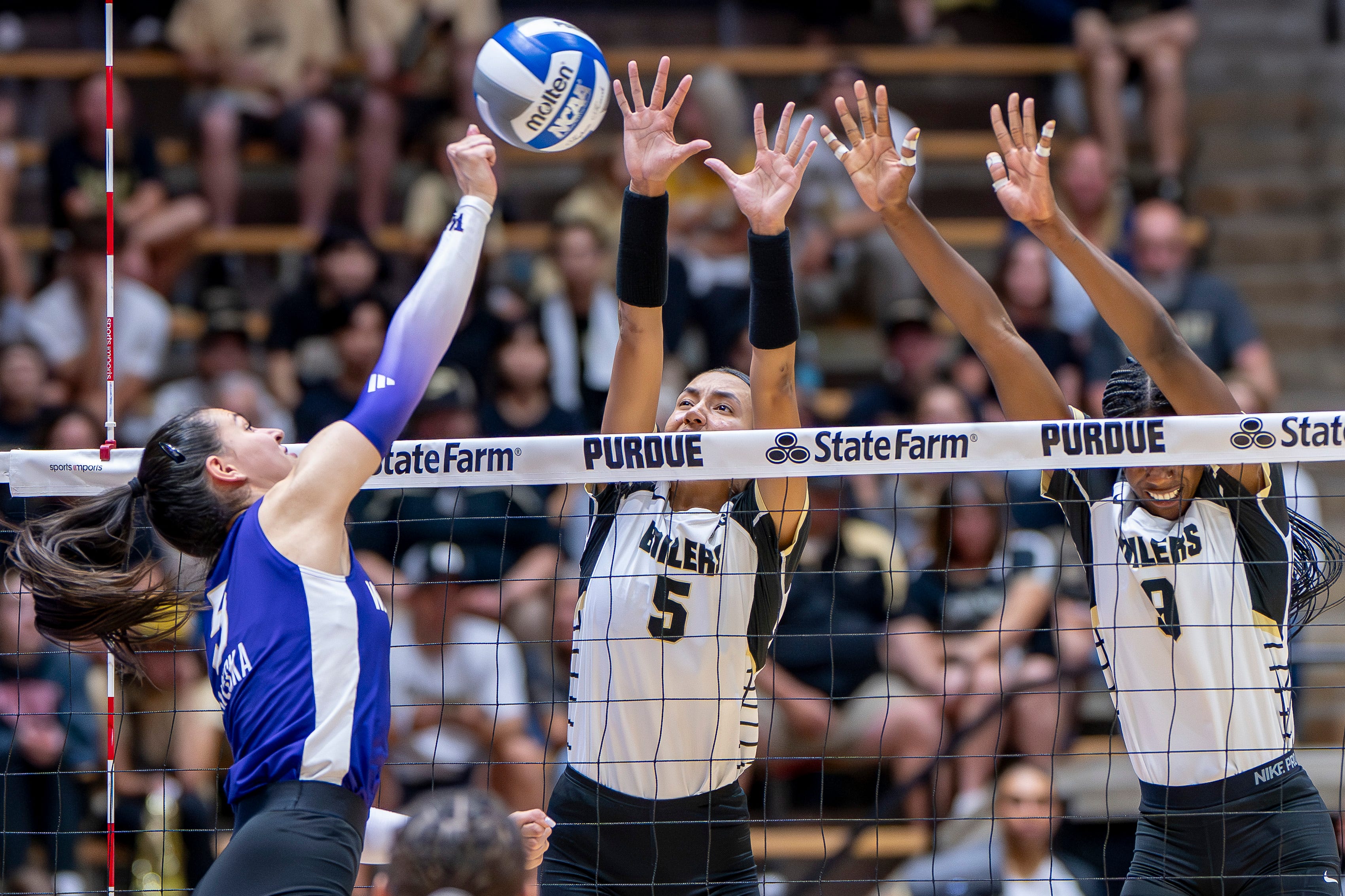 Purdue volleyball vs Nebraska recap: Harper Murray leads Cornhuskers to ...