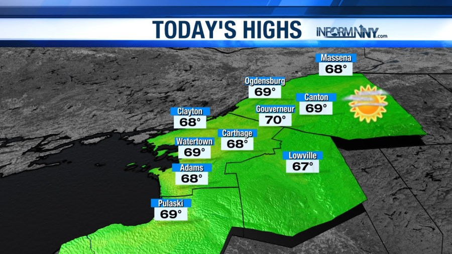 North Country Weather: Sunday, October 12, 2025
