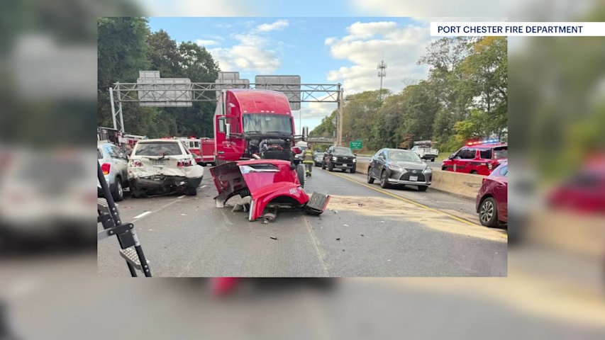 Several injured in multivehicle Port Chester crash
