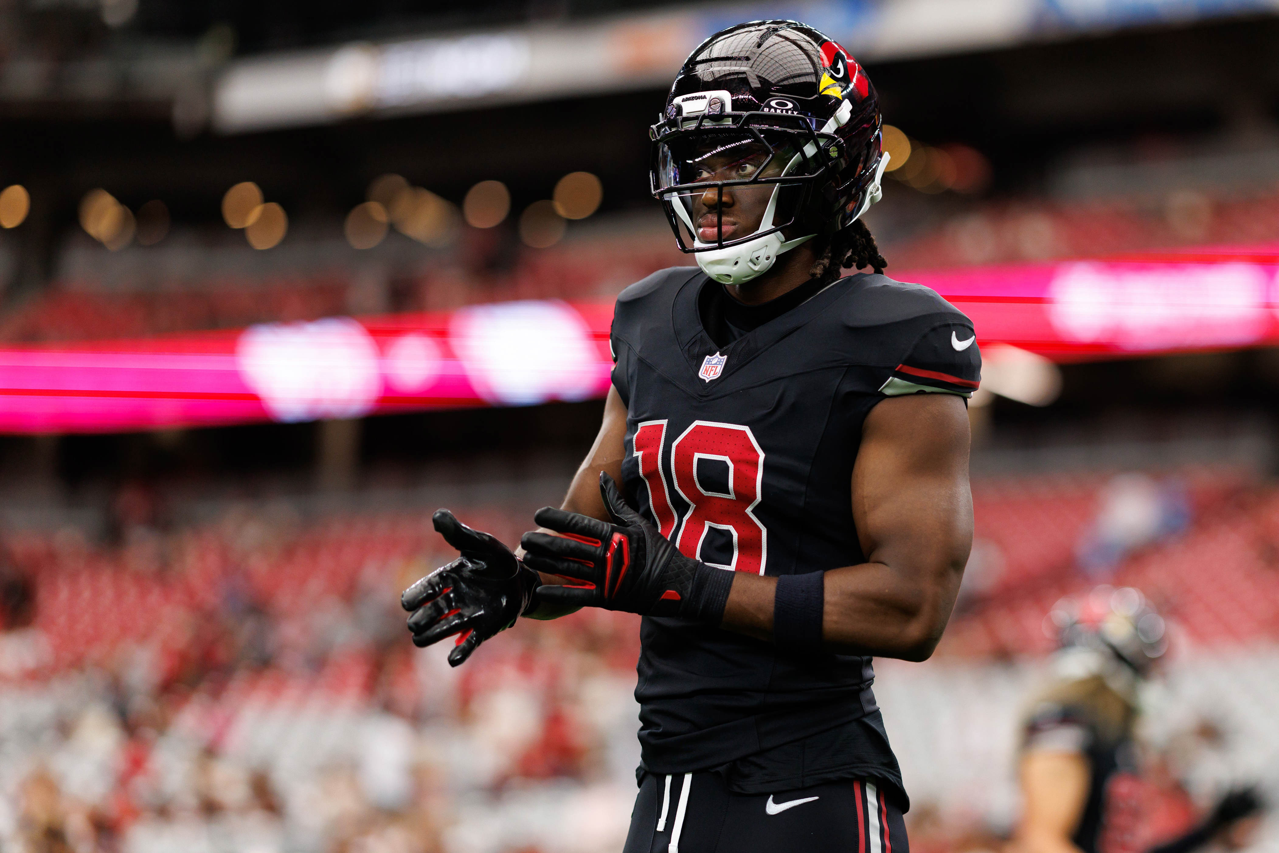 Cardinals WR Marvin Harrison Jr. leaves game with concerning head injury
