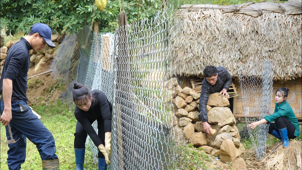 Berkebun lebih aman dengan pagar jala baja