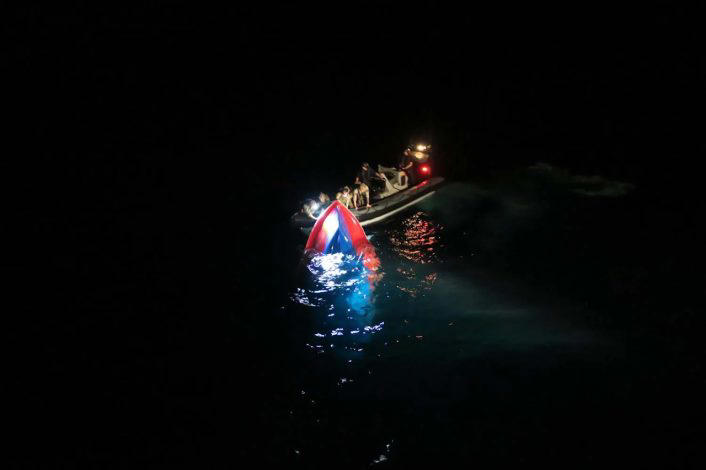 Royal Marine Snipers Disable Drug Smuggling Skiff from Wildcat Helicopter