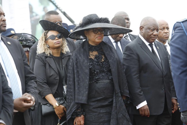 Nathi Mthethwa's gallant activism hailed during moving final send-off