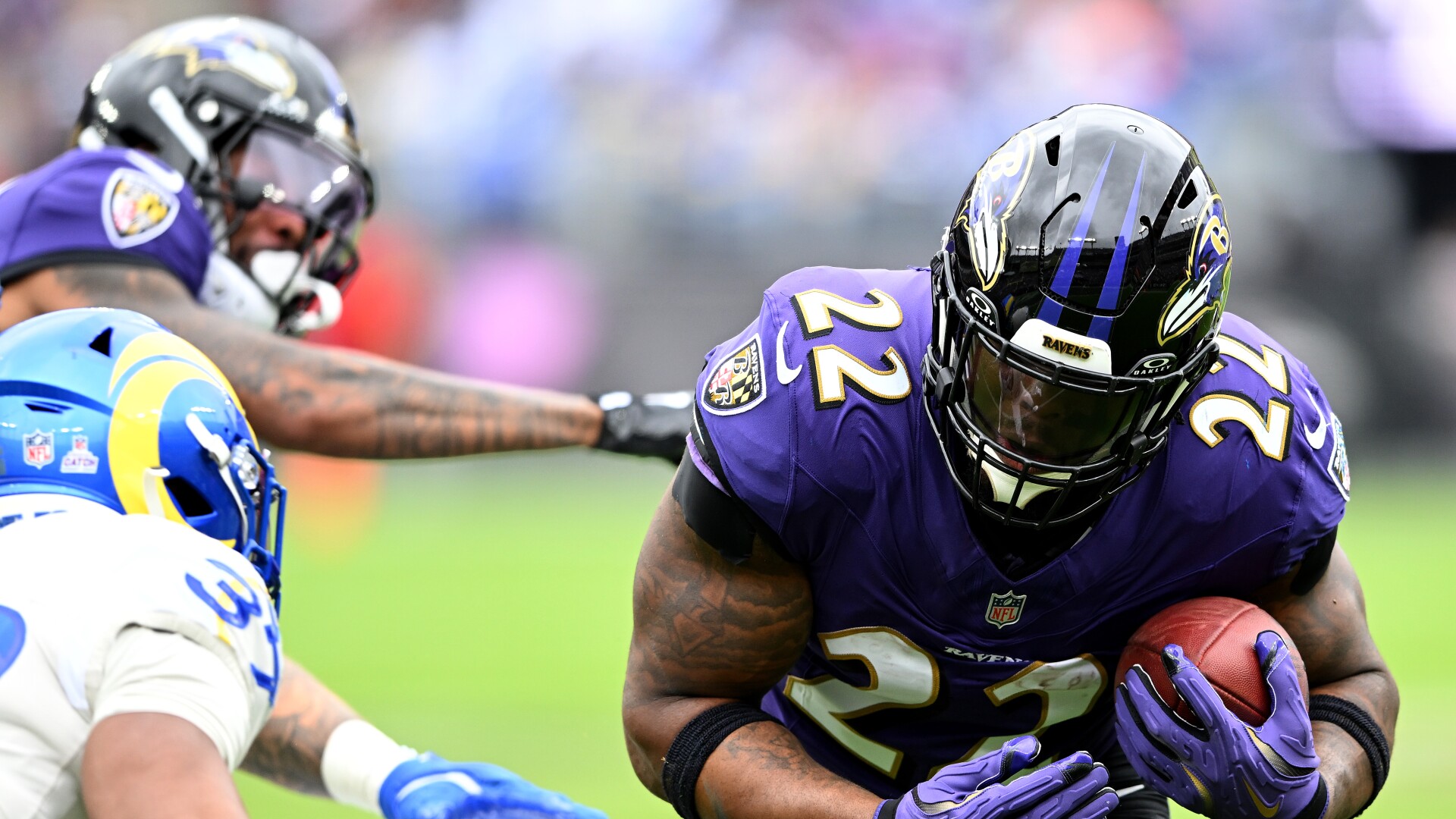 Rams stuff Derrick Henry on fourth-and-goal, Rams-Ravens tied 3-3 at ...