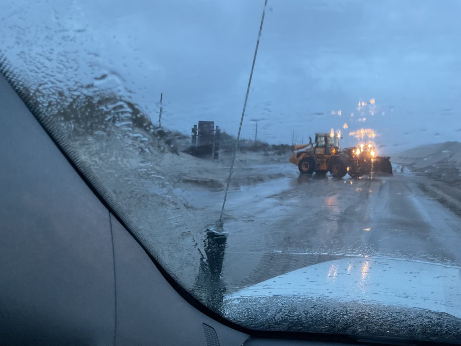 NC 12 partially reopens after Nor’easter strikes NC coast, ocean ...