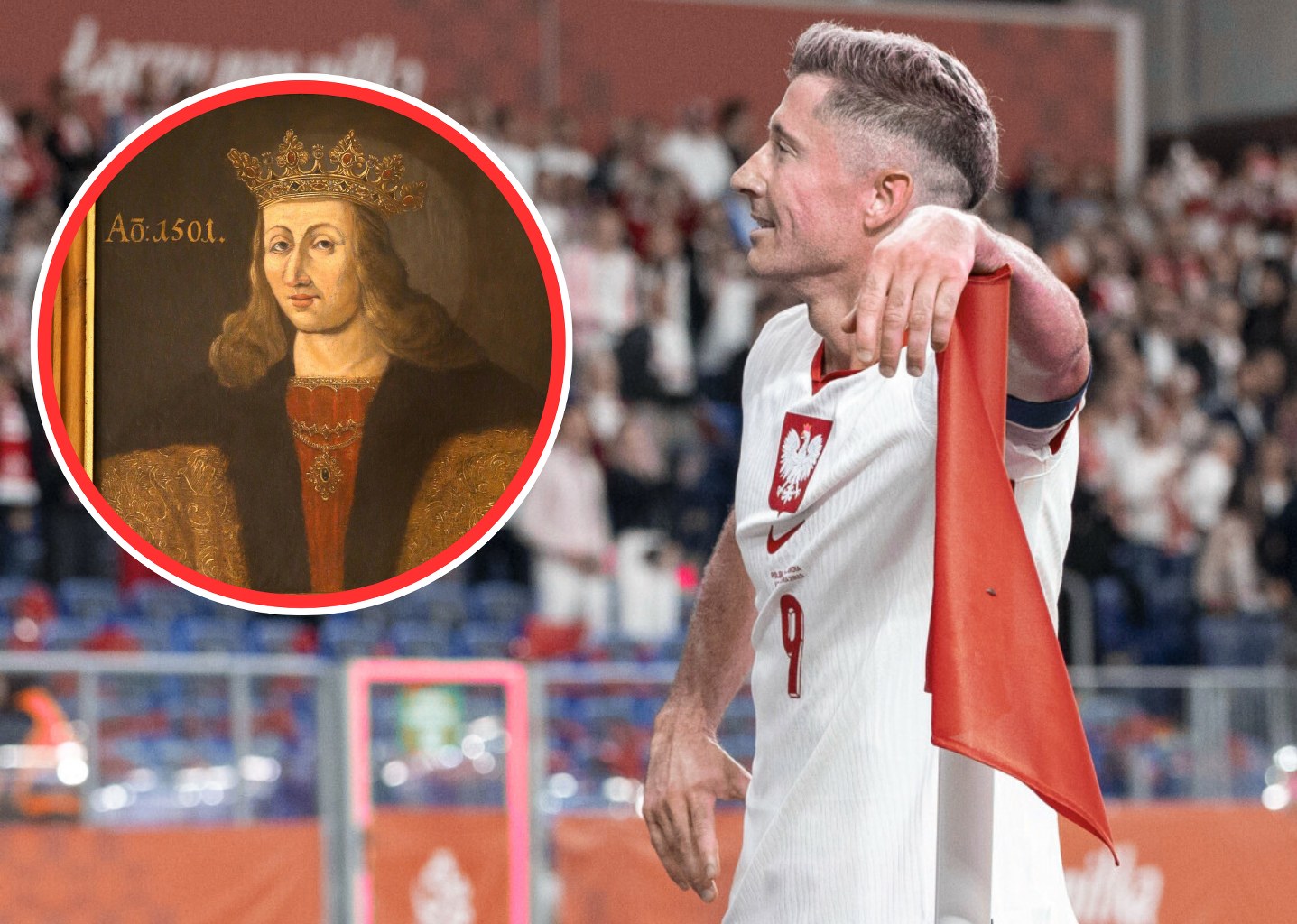 Król Polski "patrzy" na Lewandowskiego. Słynny Polak nienawidził tego ...