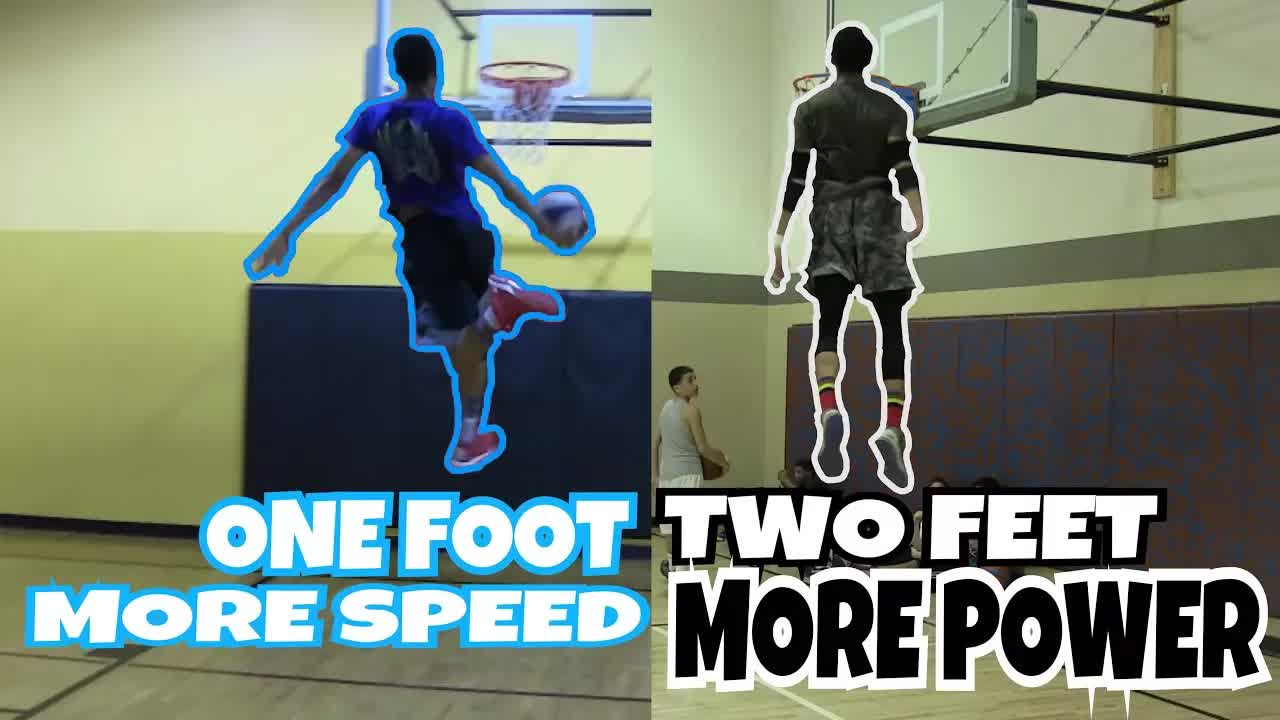 Jumping styles: Learn to jump higher off of one foot or two feet