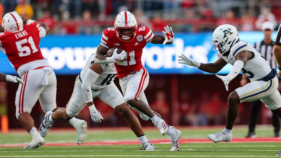 Emmett Johnson Carries Nebraska to Victory with Career Performance ...
