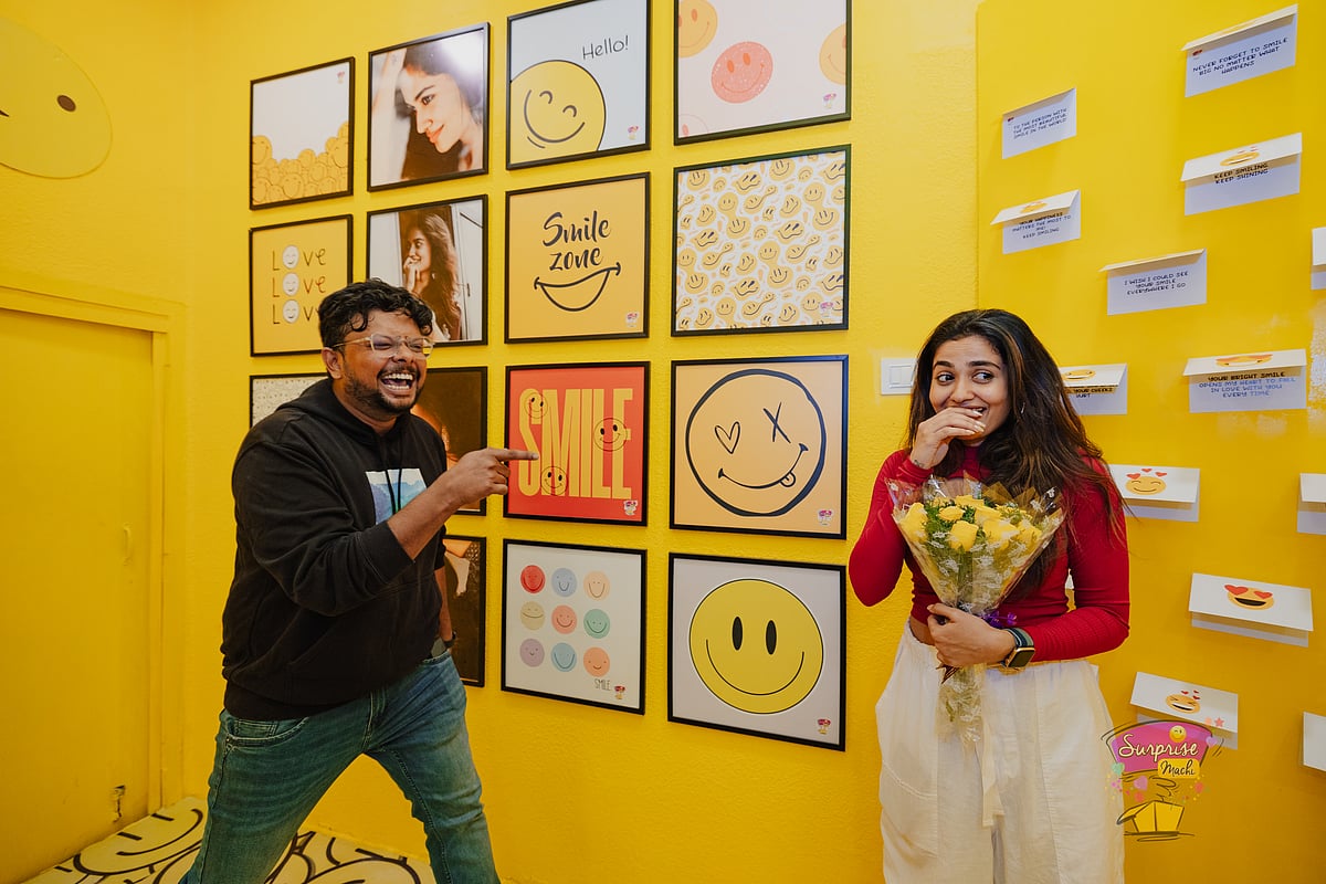 Surprise in safe hands