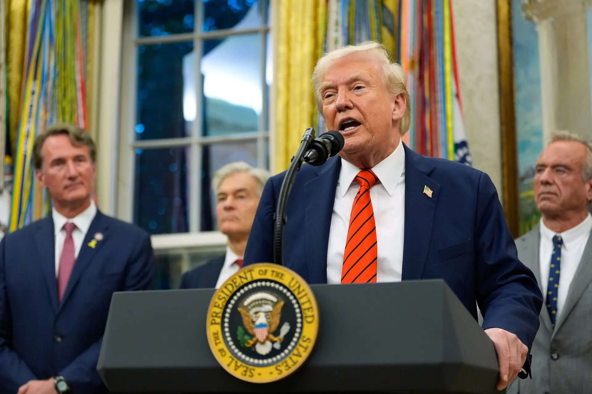 'War is over' in Gaza, Trump says on way to Middle East