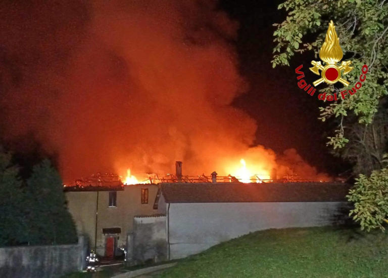 Monastero della Bernaga distrutto dalle fiamme, il racconto della ...