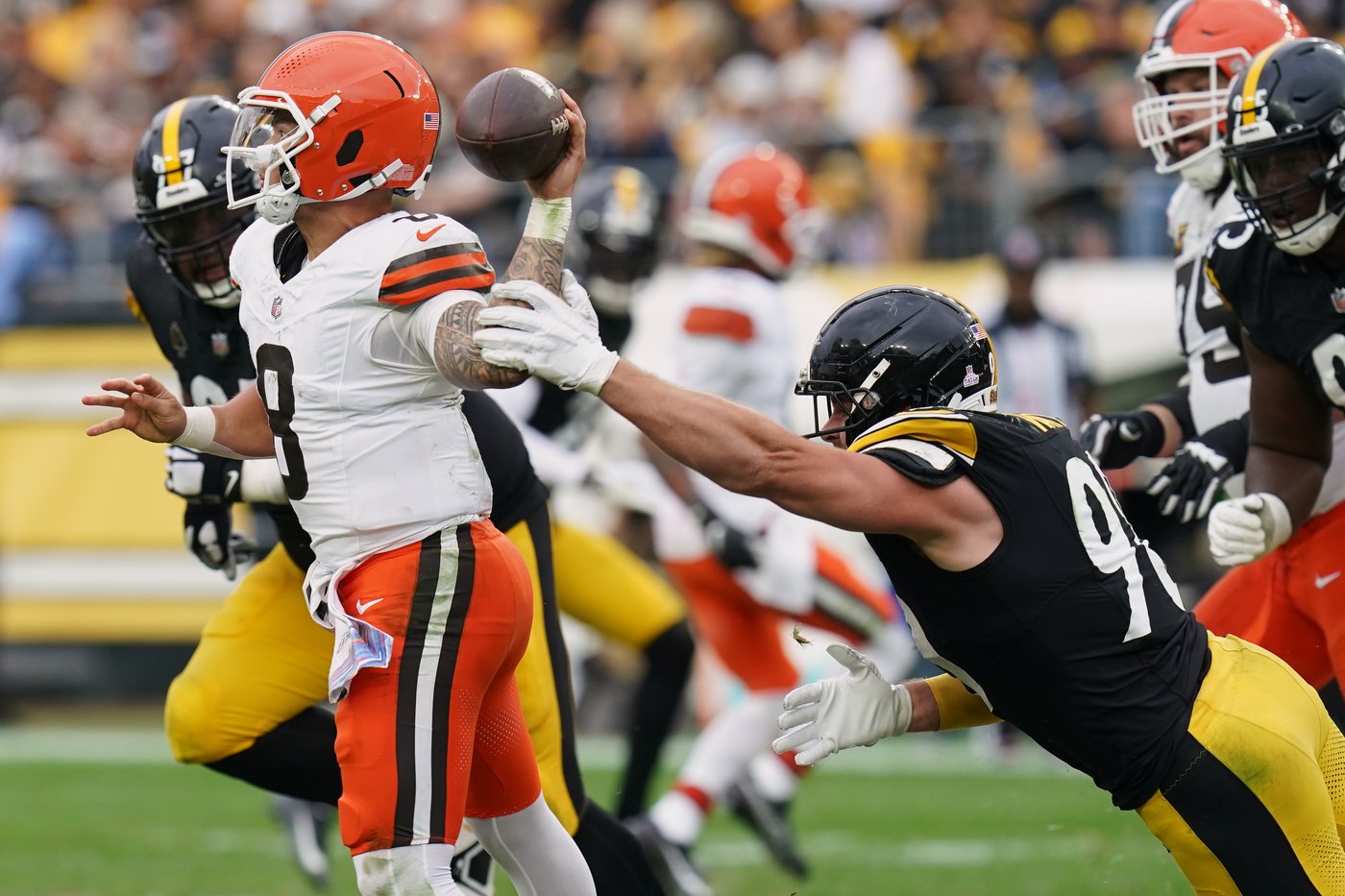 Dillon Gabriel can't ignite the Browns' NFL-worst offense in his 2nd ...