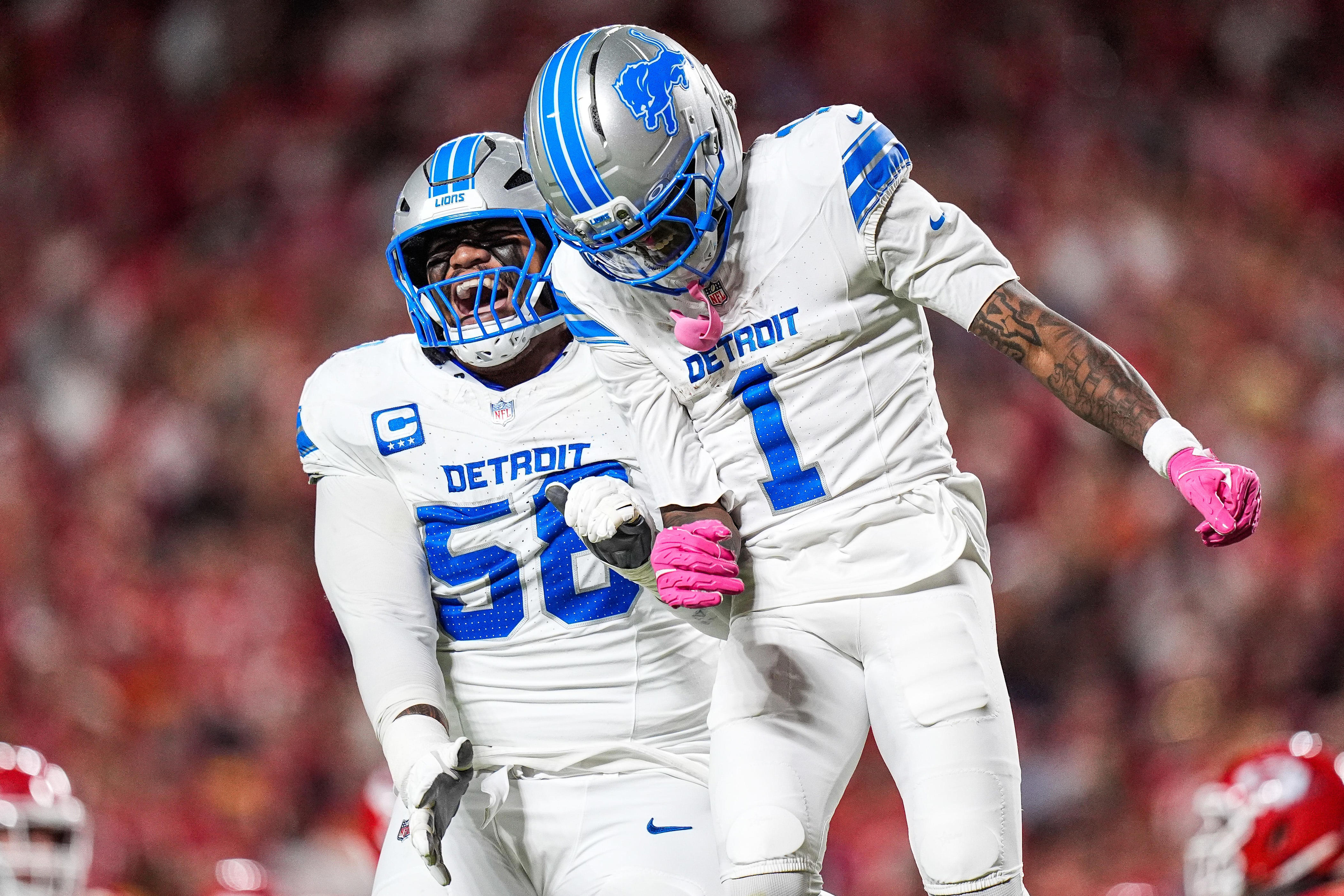 Penei Sewell, Alex Anzalone injury update: Key Lions out vs Bears