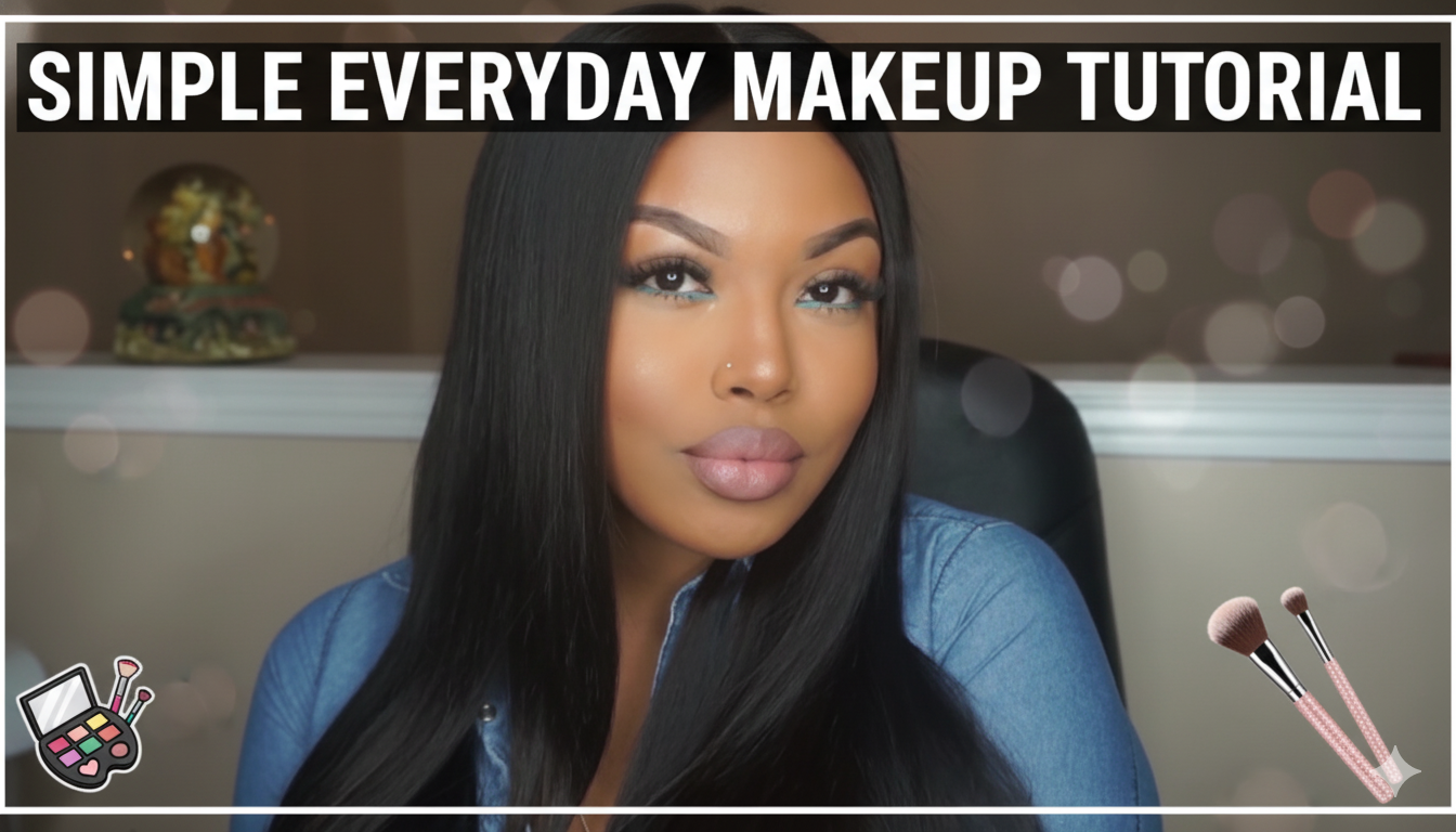 Quick and Easy Everyday Makeup Tutorial for Beginners