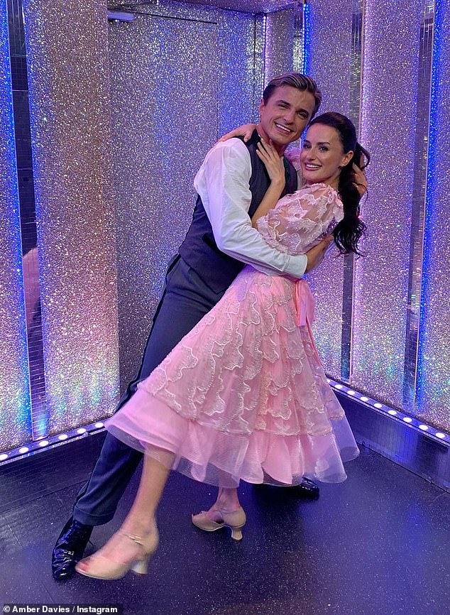 Strictly's Amber Davies insists she won't be hit by the show's 'curse'