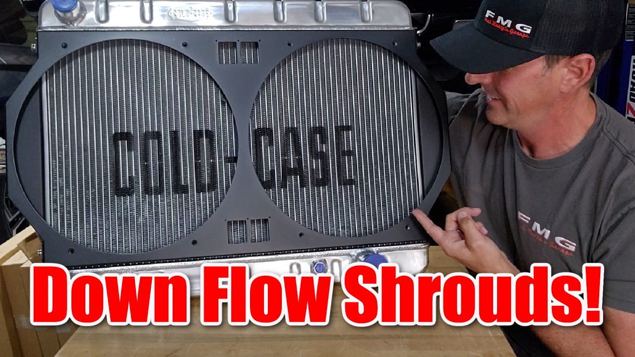 Downflow Radiator 14-Inch Fan Shroud for Cold Case Radiators | Fits ...