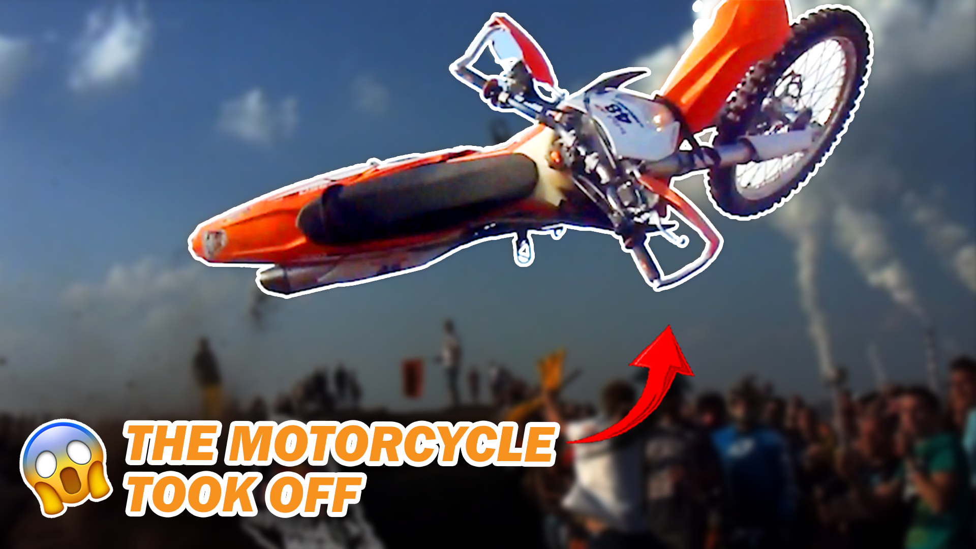 Motocross Incident Caught on Camera