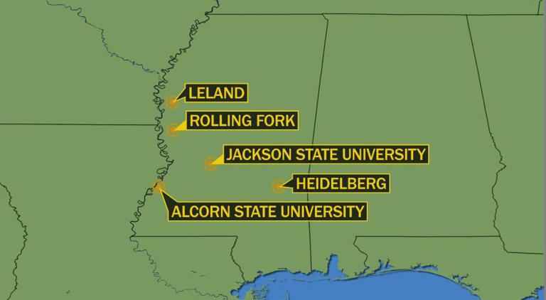 At least 9 dead across Mississippi after 5 shootings this weekend