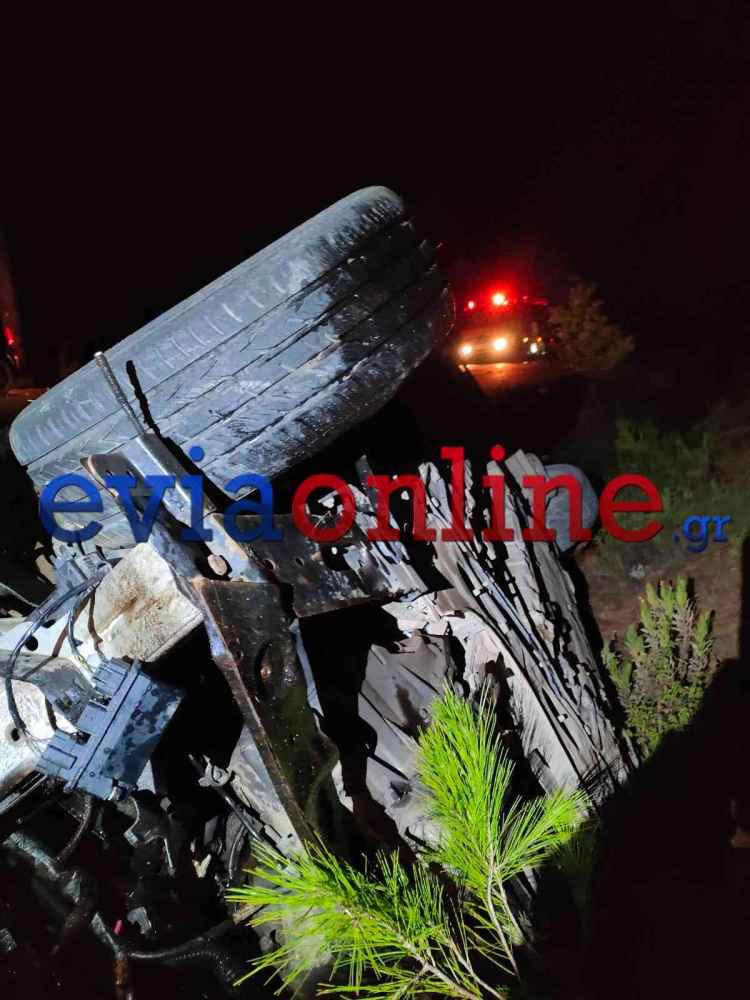 Τροχαίο με τρεις τραυματίες στην Εύβοια