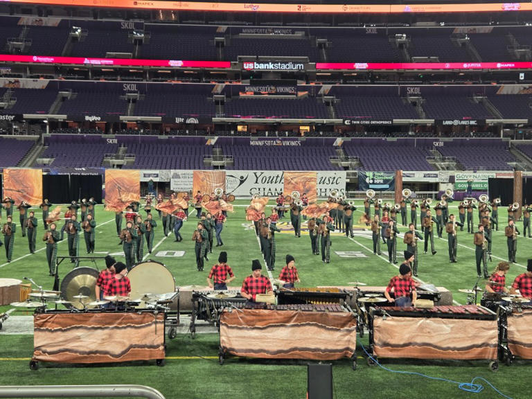 Local marching bands place high in MN competition