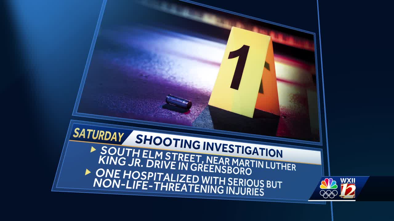 Two people injured in Downtown Greensboro shooting