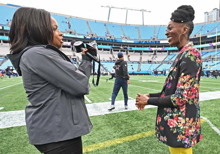 Living a Carolina Panthers pregame with Pam Oliver, who simply isn't ...