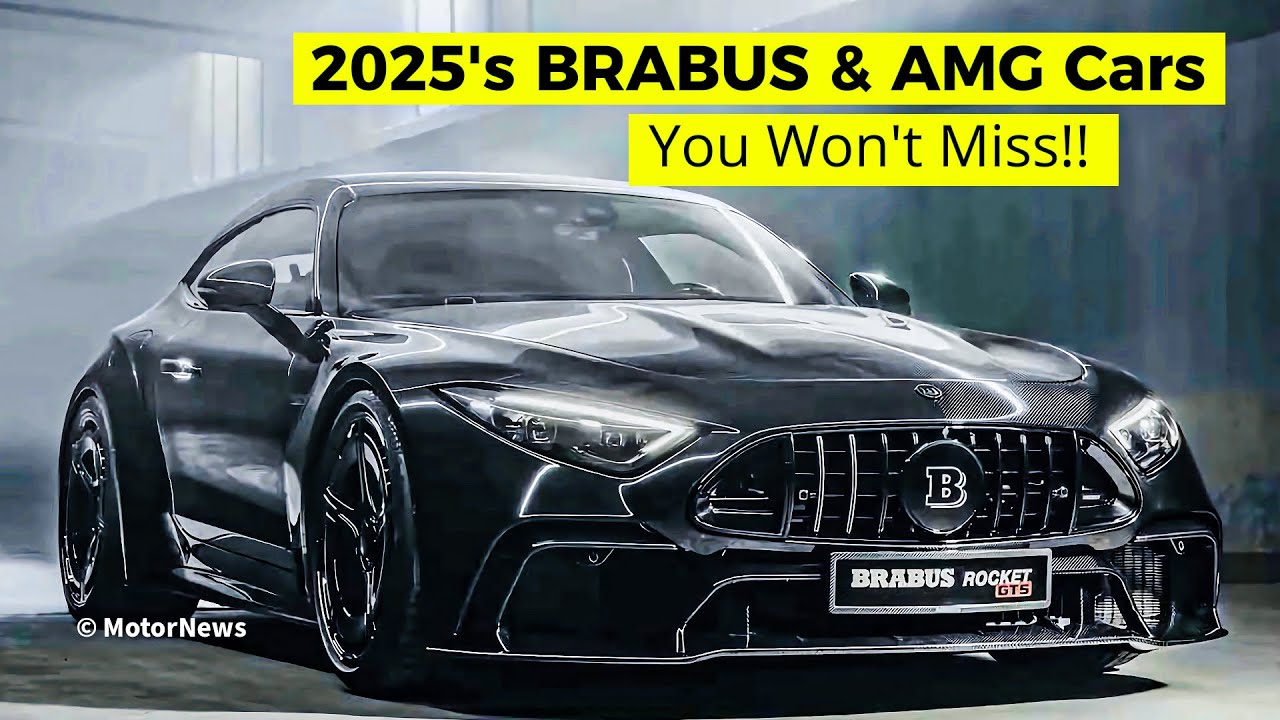 2025's Most Impressive BRABUS & AMG Cars!