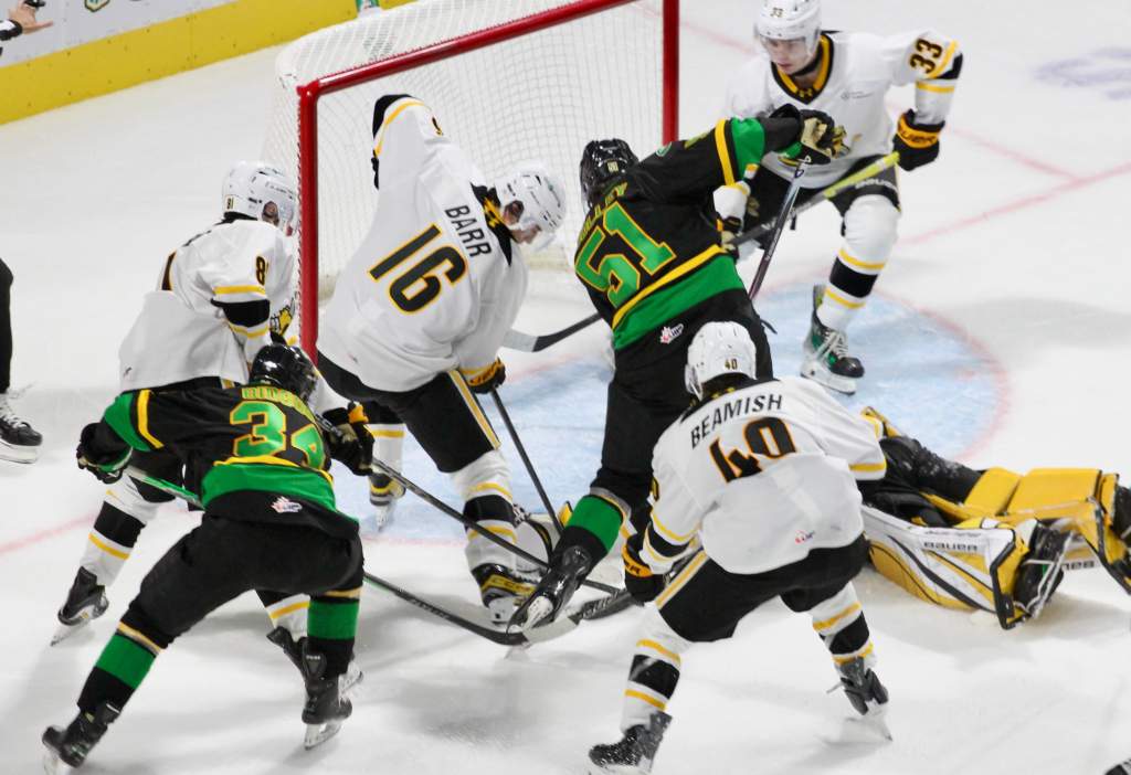 Bidgood scores OT winner as London Knights edge Sarnia Sting for 4th ...
