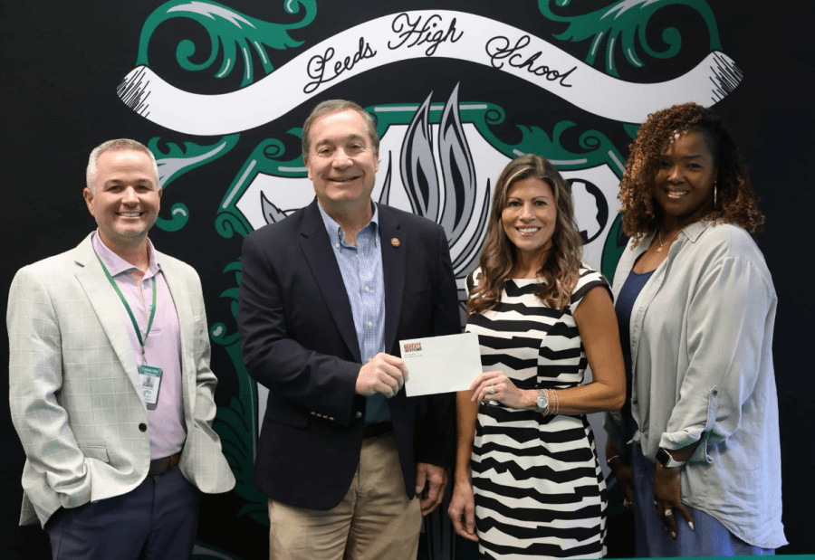 Leeds High School DECA chapter receives $3K boost