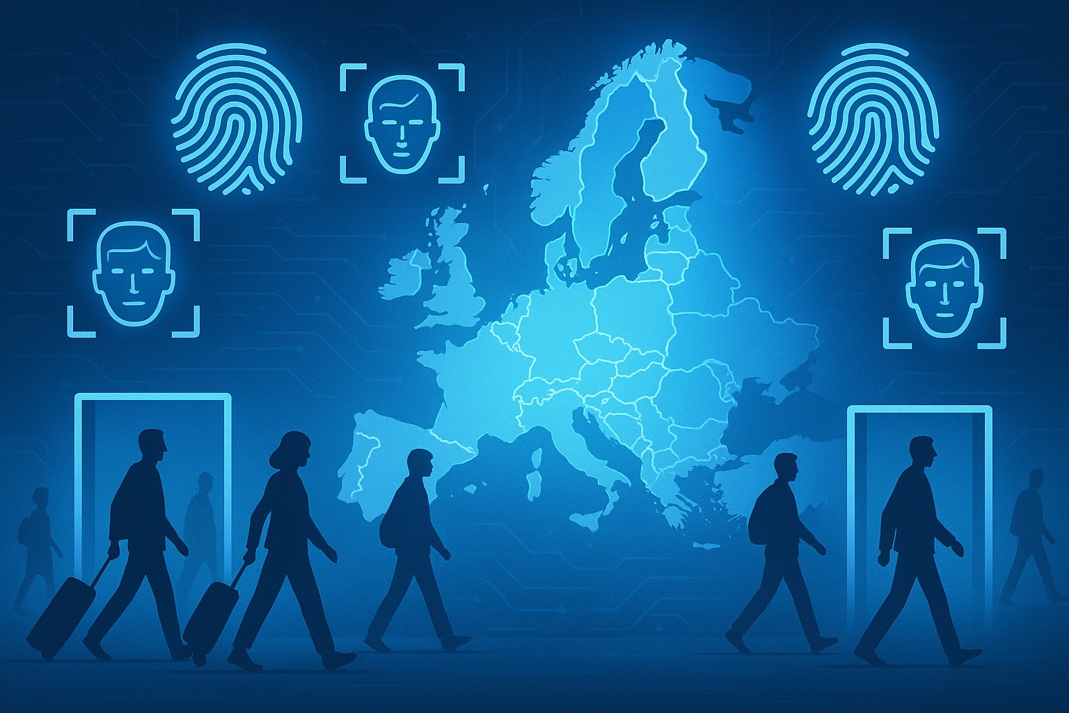 New EU border system takes effect: Digital checks under Entry Exit ...