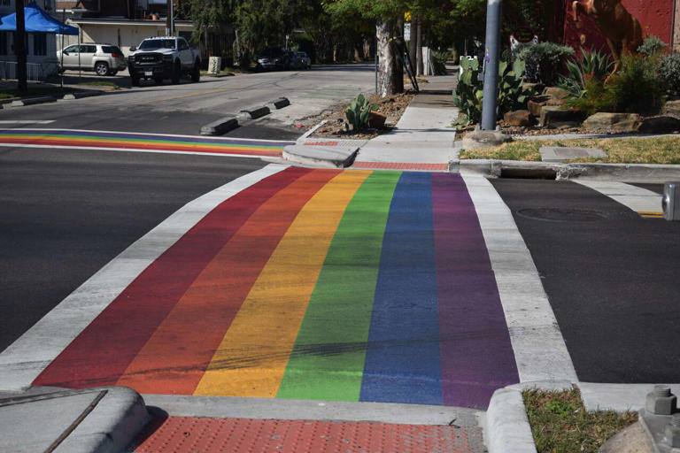 Houston mayor speaks out on rainbow crosswalk removal