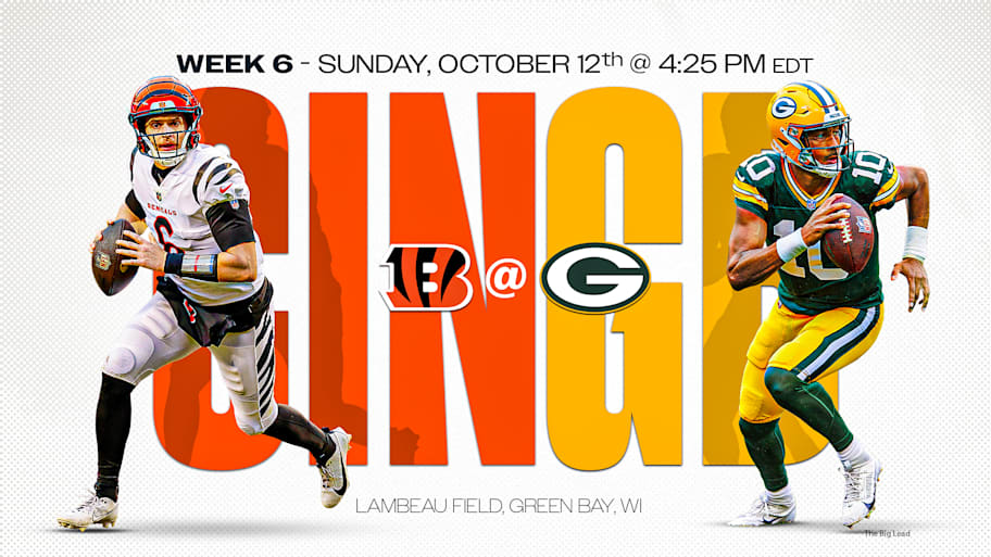 Live Stream Cincinnati Bengals vs. Green Bay Packers for Free: TV ...