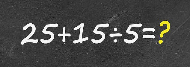 Easy math sum proves painful as people struggle to solve equation - do ...