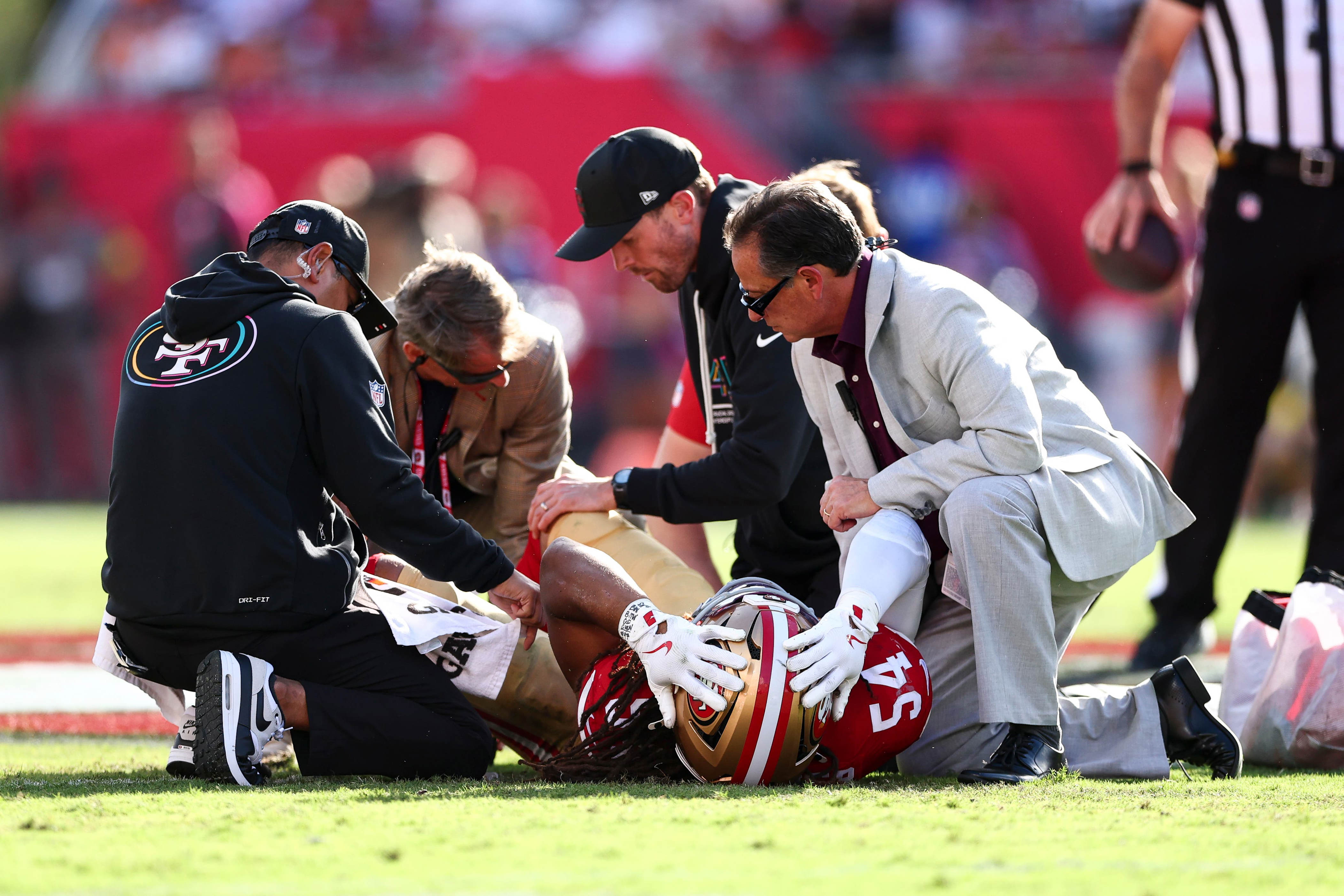 49ers’ Fred Warner receives reported brutal injury diagnosis