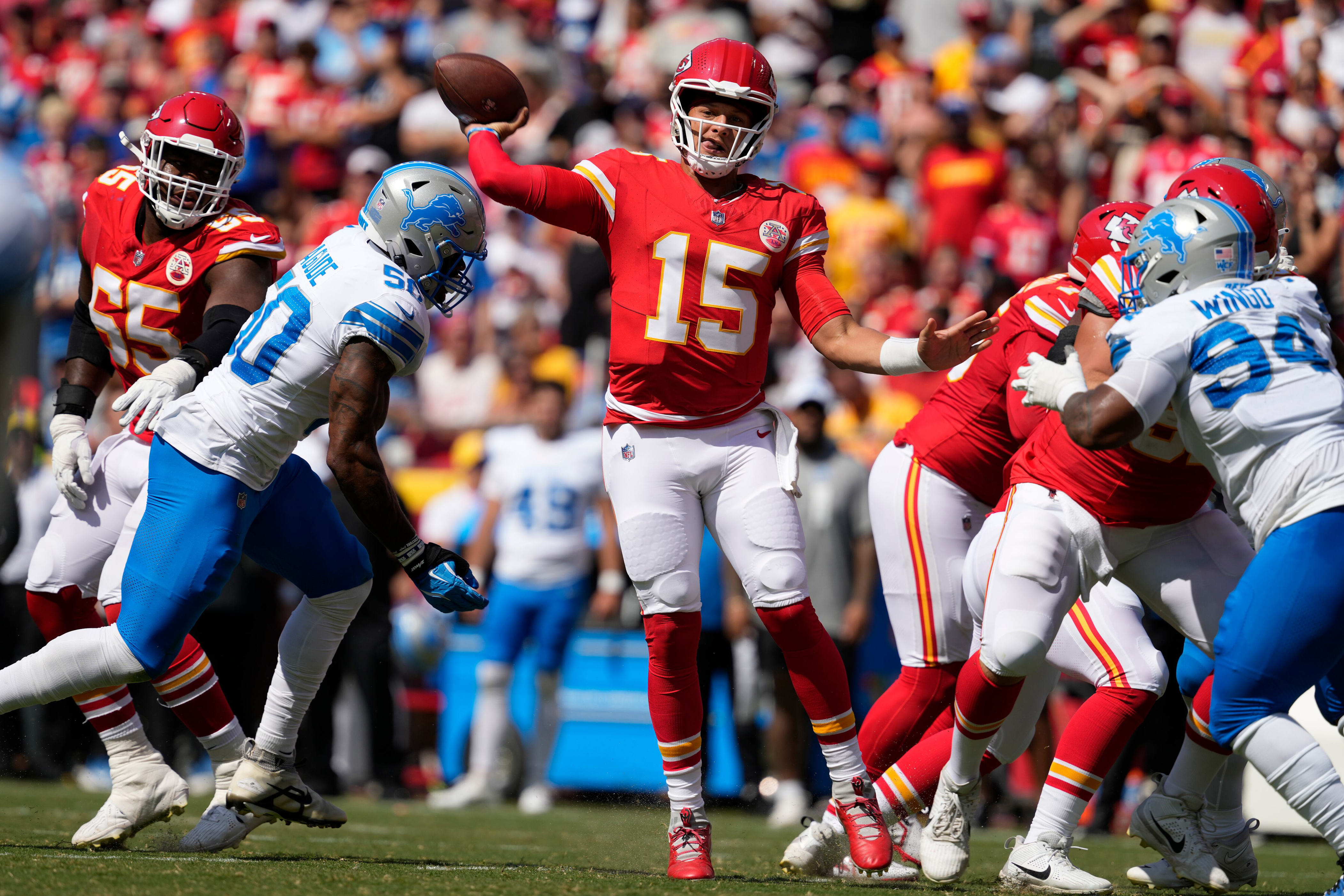 Full fan information for Chiefs-Lions game at Arrowhead Stadium