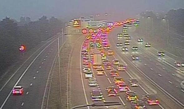 M60 traffic: Major motorway to remain closed 'for several hours' after ...