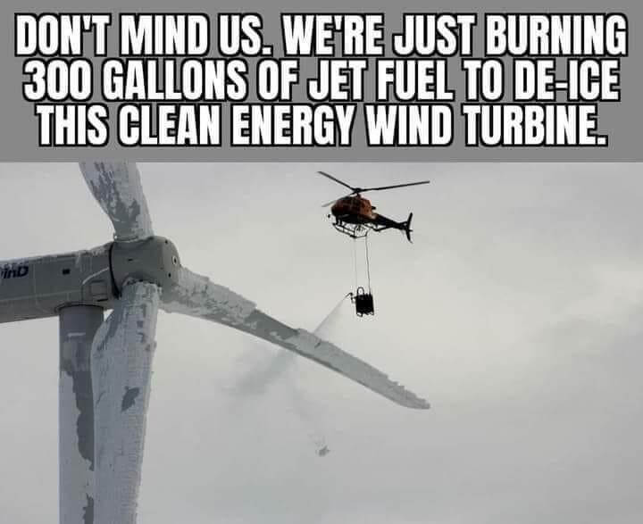 Community debunks misleading meme about wind turbines: 'Where is the ...