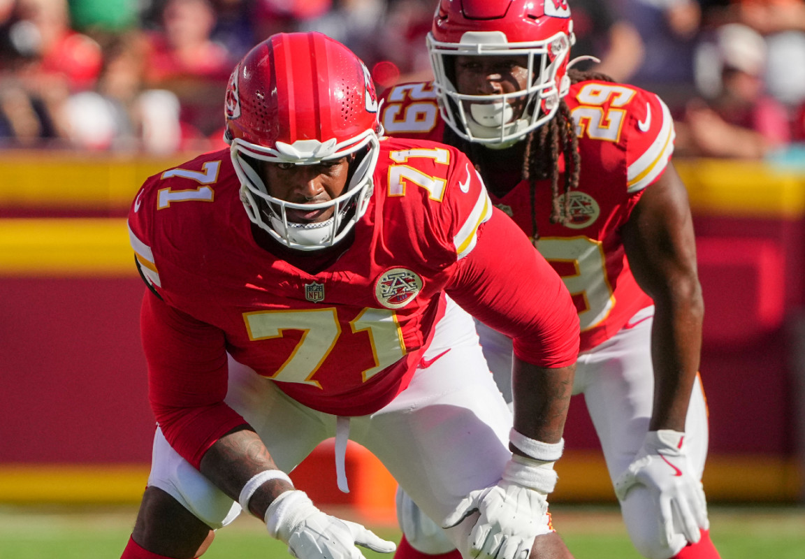 Chiefs final injury report: Latest update on Josh Simmons, Raiders ...