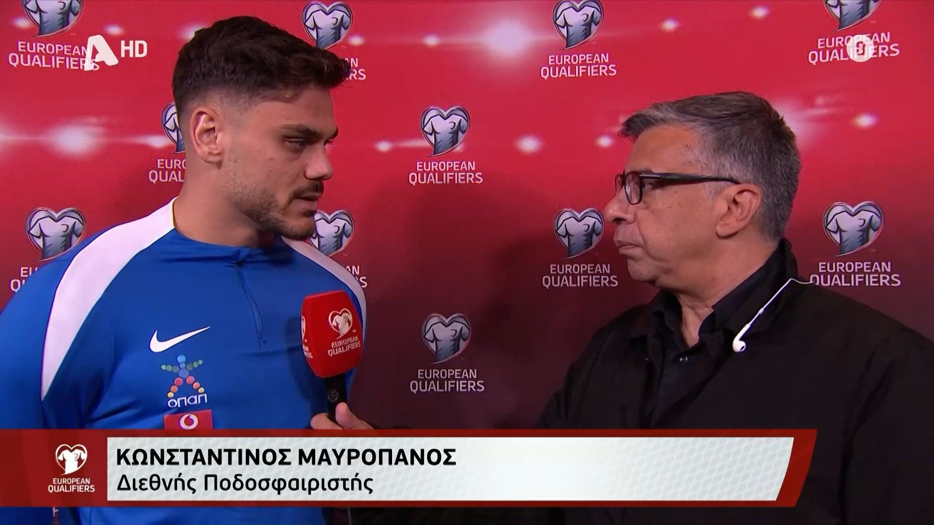 Δανία - Ελλάδα 3-1 | Οι δηλώσεις του Ντίνου Μαυροπάνου στον Alpha