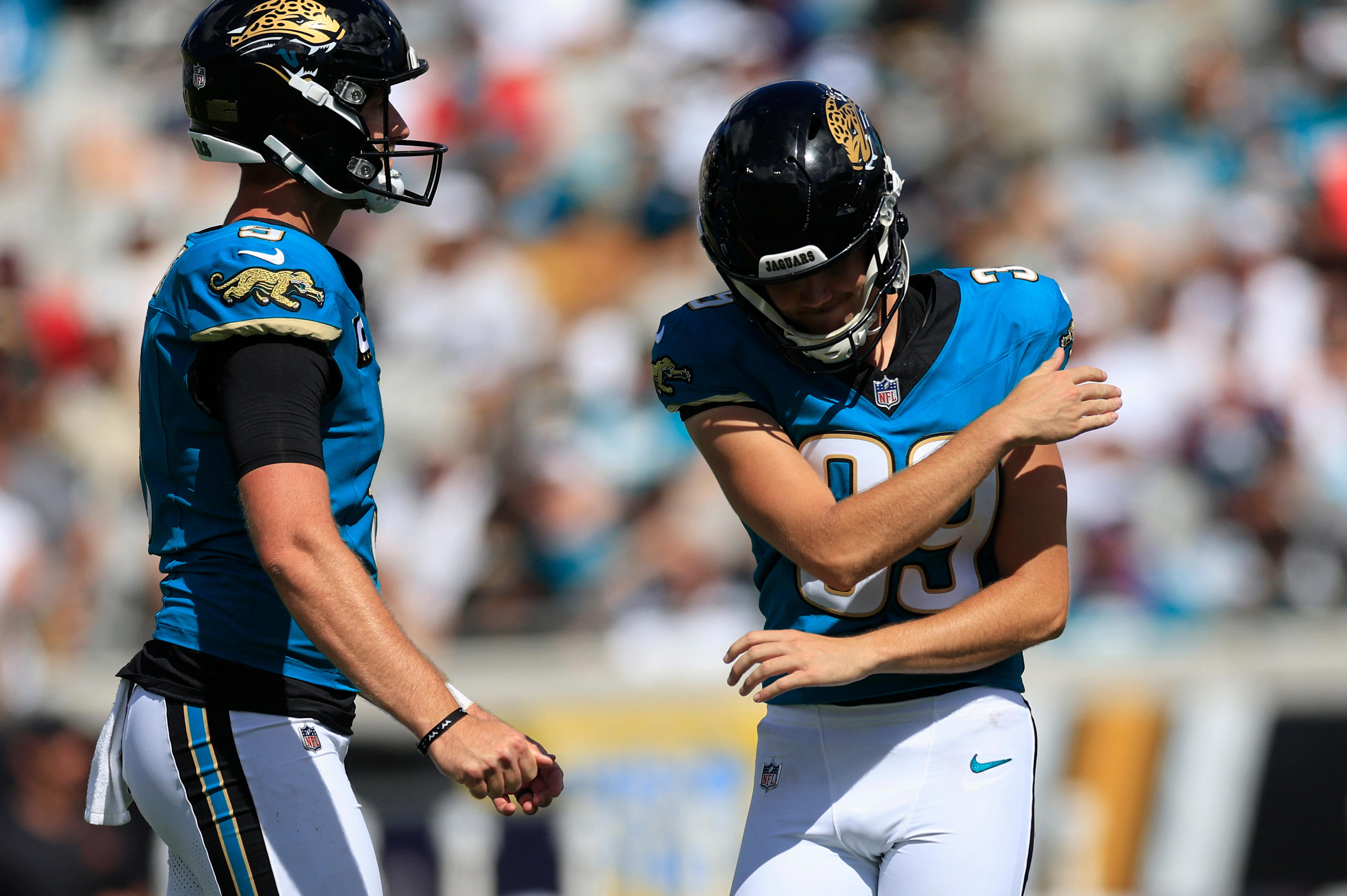 Jaguars' Cam Little after missed PAT, FG: 'This will be a test for me ...