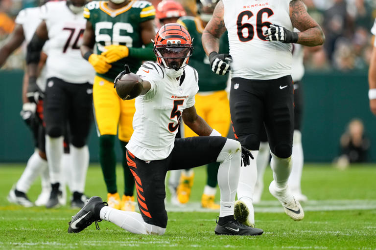 Bengals receiver Tee Higgins injured vs Bears in NFL Week 9