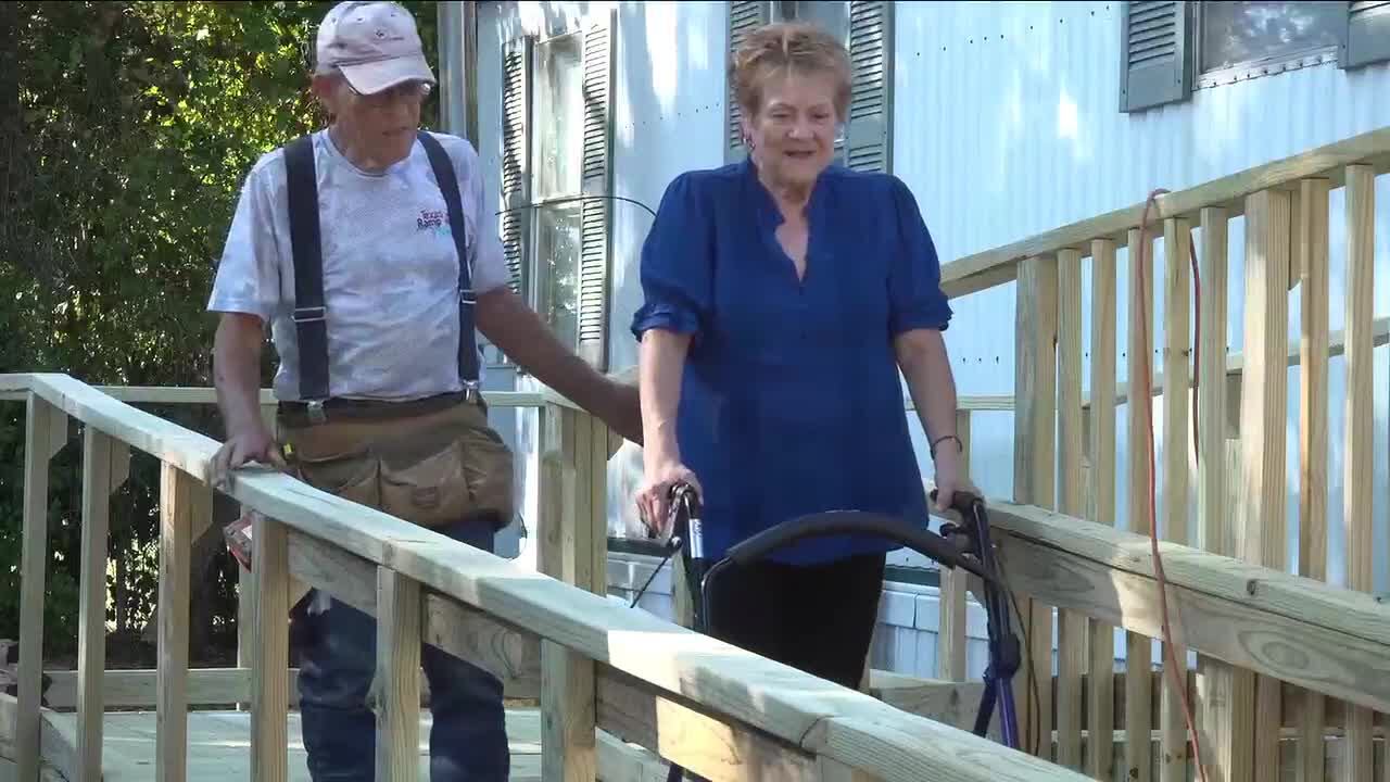 Blind Angelina County woman receives free ramp for home from Texas Ramp ...