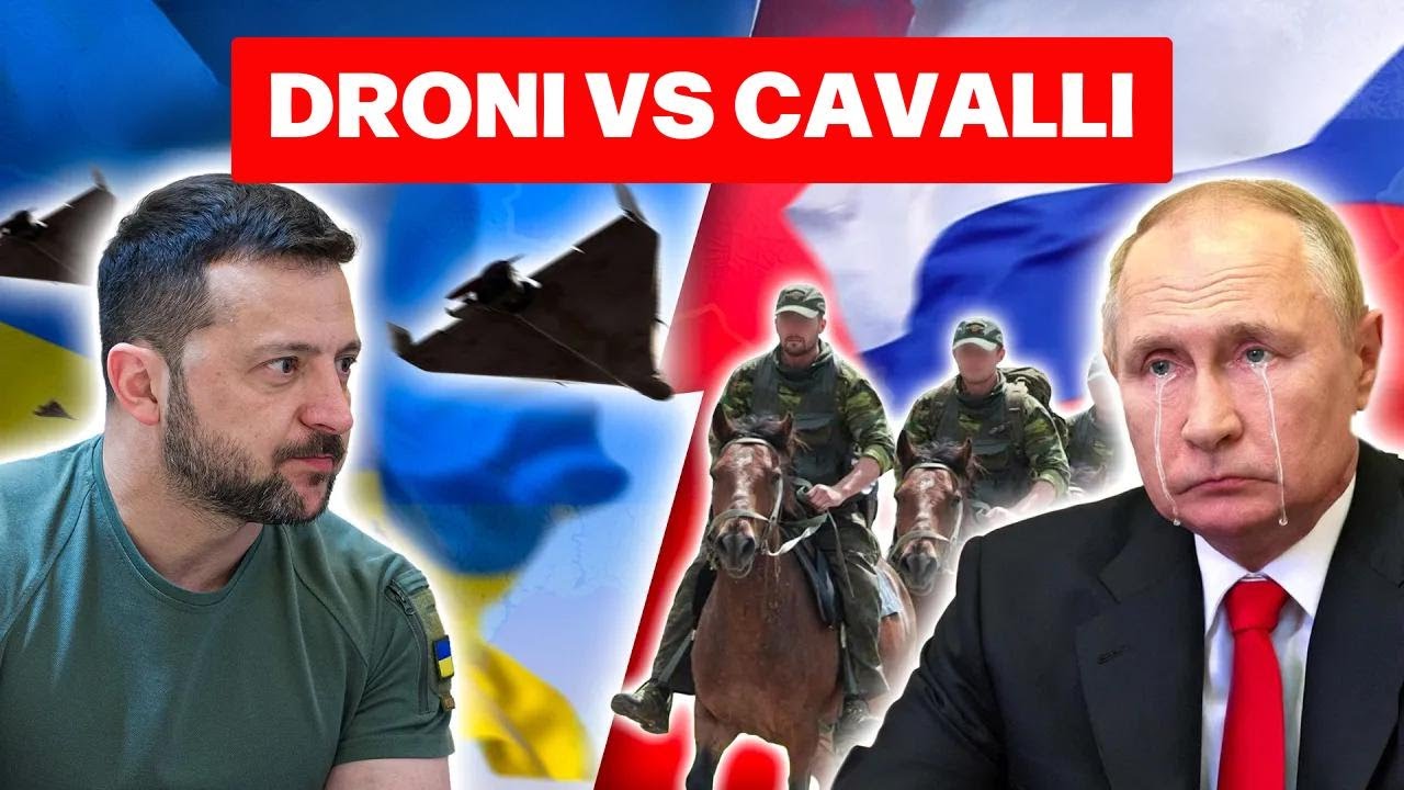 Guarda quanto è disperato Putin: soldati russi mandati a cavallo contro ...
