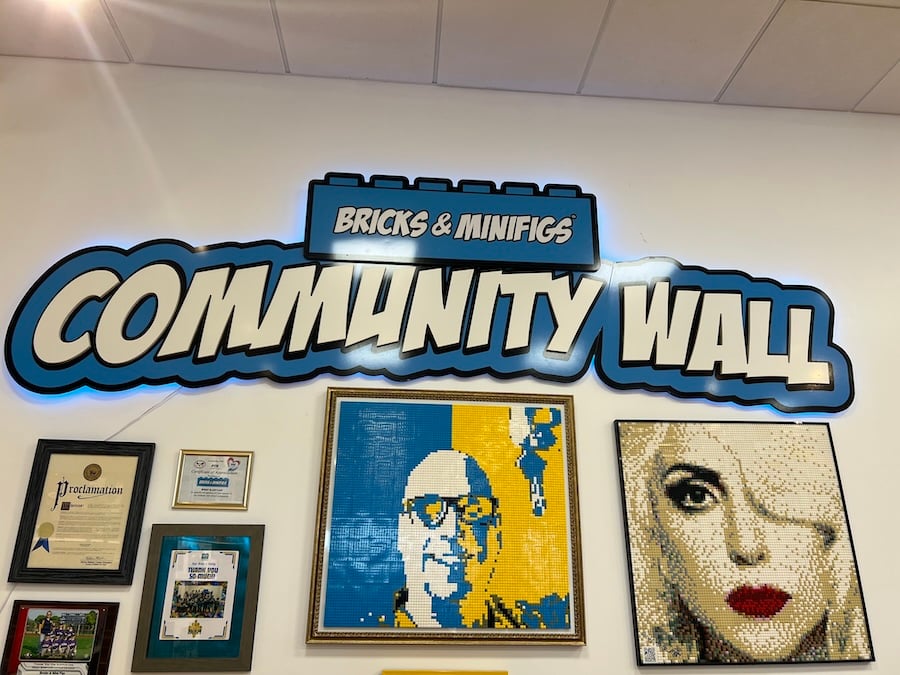LEGO fans celebrate grand reopening of Bricks & Minifigs in West Babylon