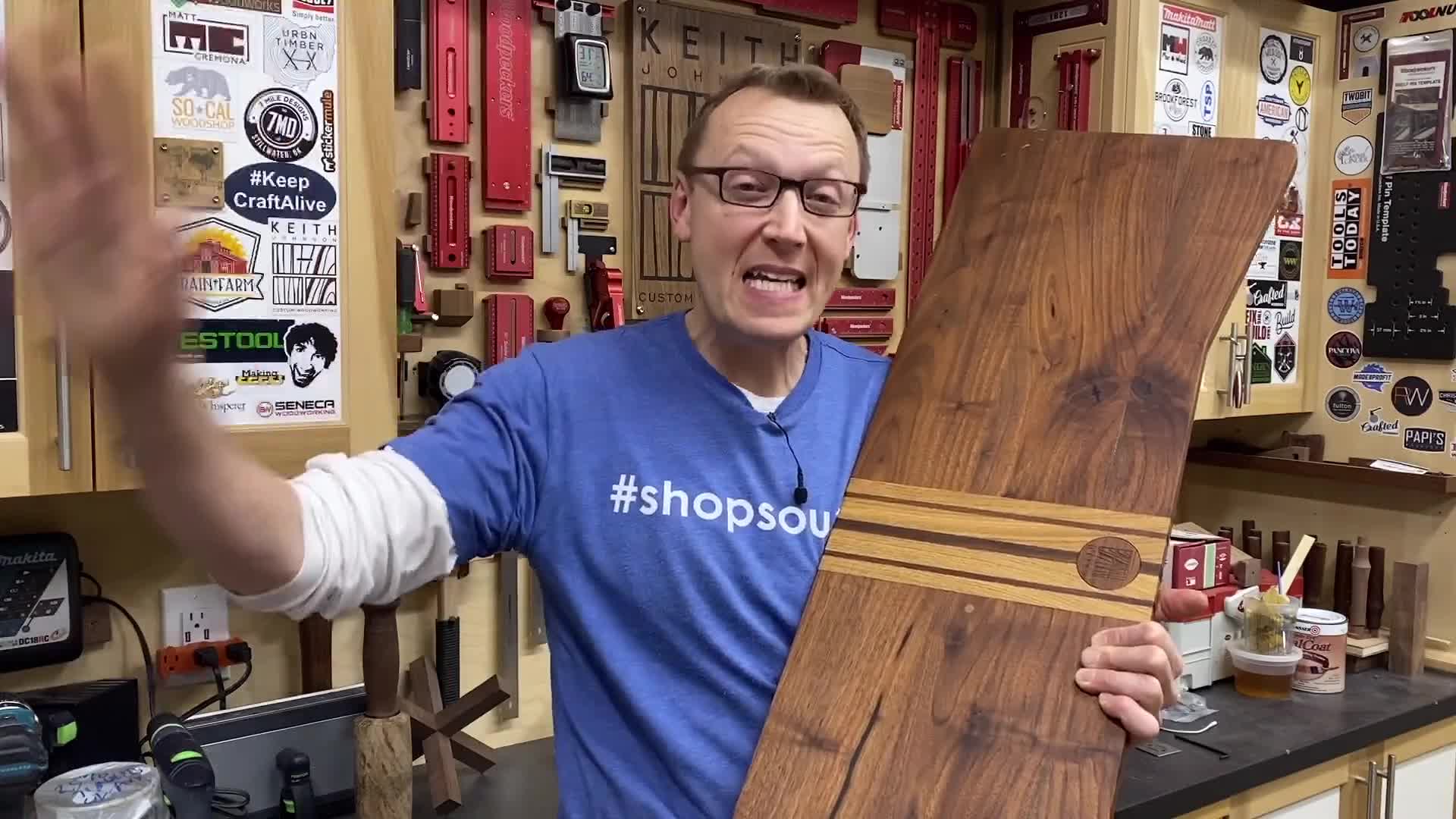 Building a computer monitor stand