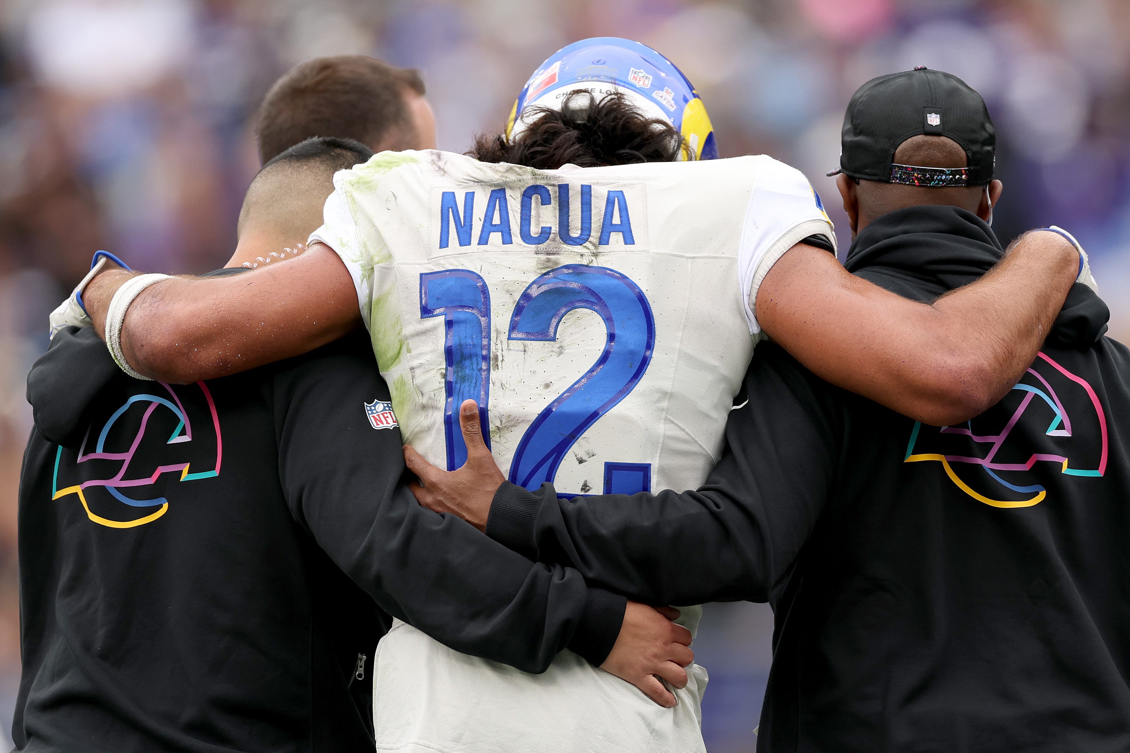 Rams' Puka Nacua gets encouraging injury update from sports doctor