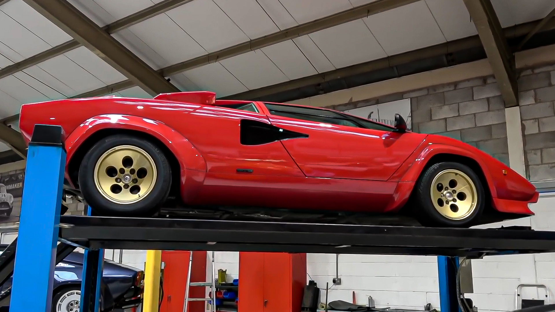 Lamborghini Countach QV Gearbox Problems