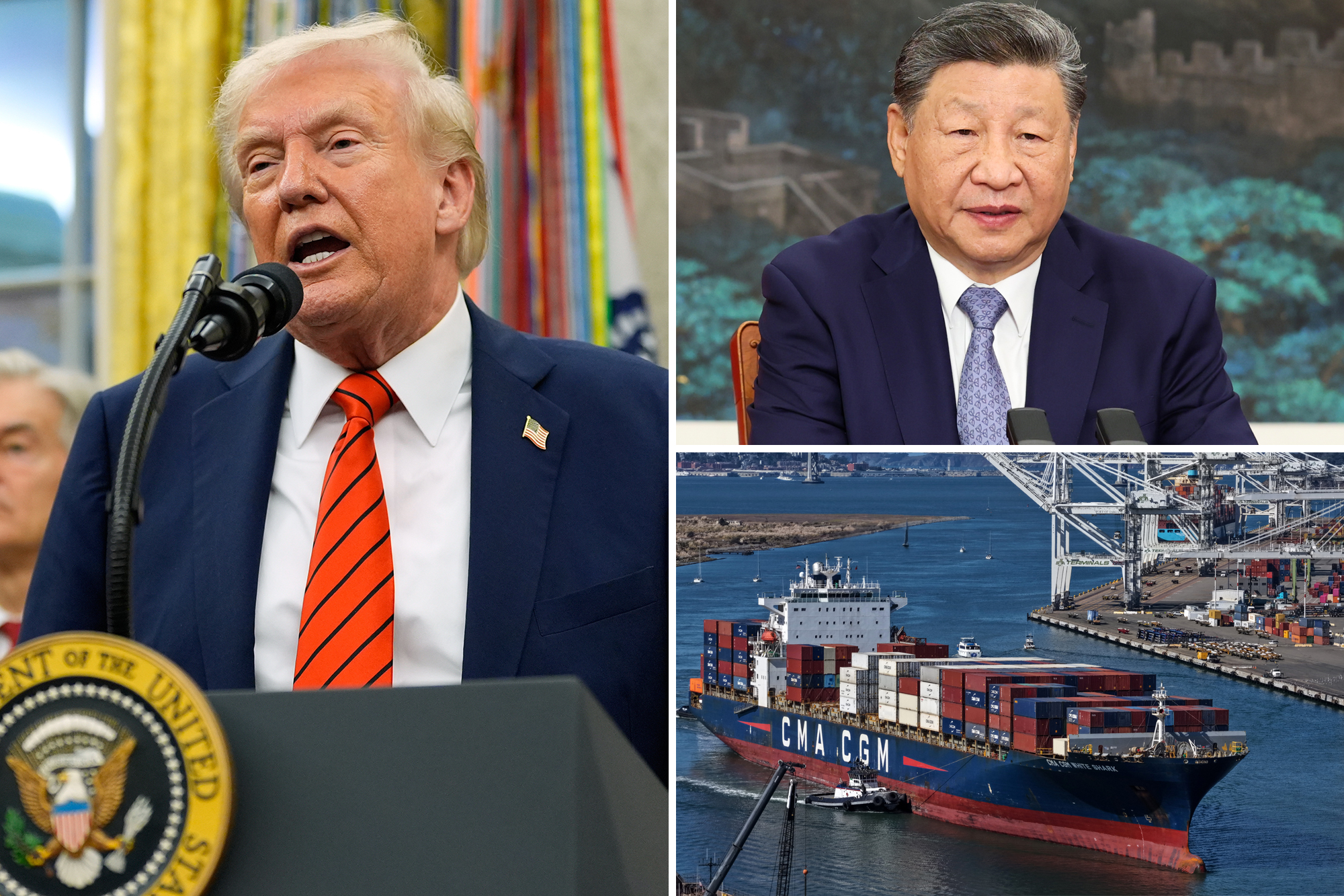 Trump says ‘don’t worry about China’ after Beijing responds to 100% ...